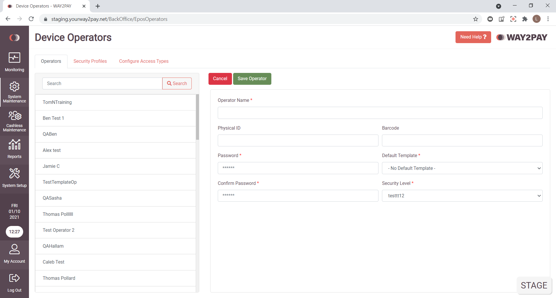 How do I add a new device operator? – WAY2PAY Support Site