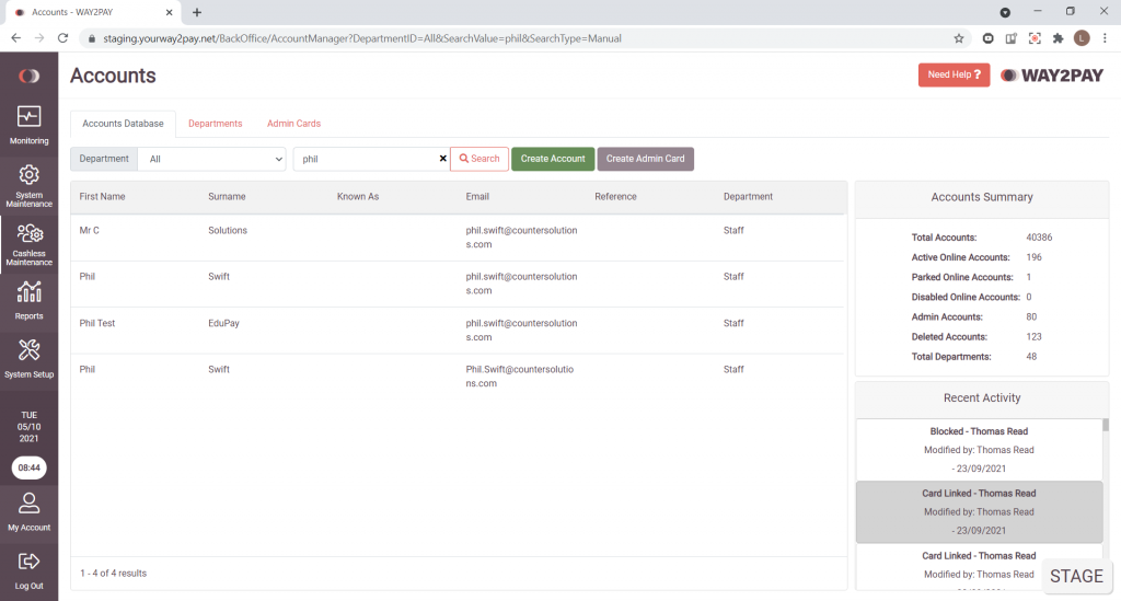 How do I add a new card to a user’s account? – WAY2PAY Support Site