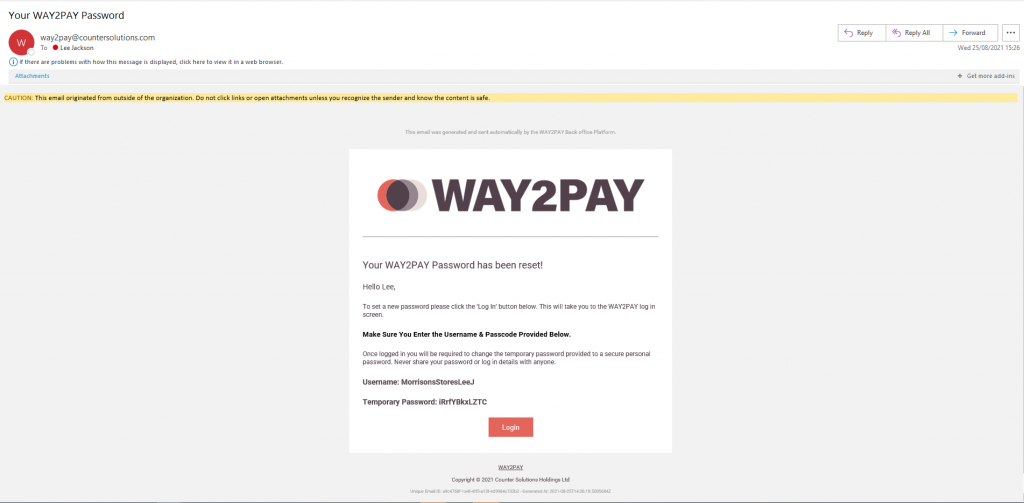 How do I reset a user’s loader site or app password? – WAY2PAY Support Site